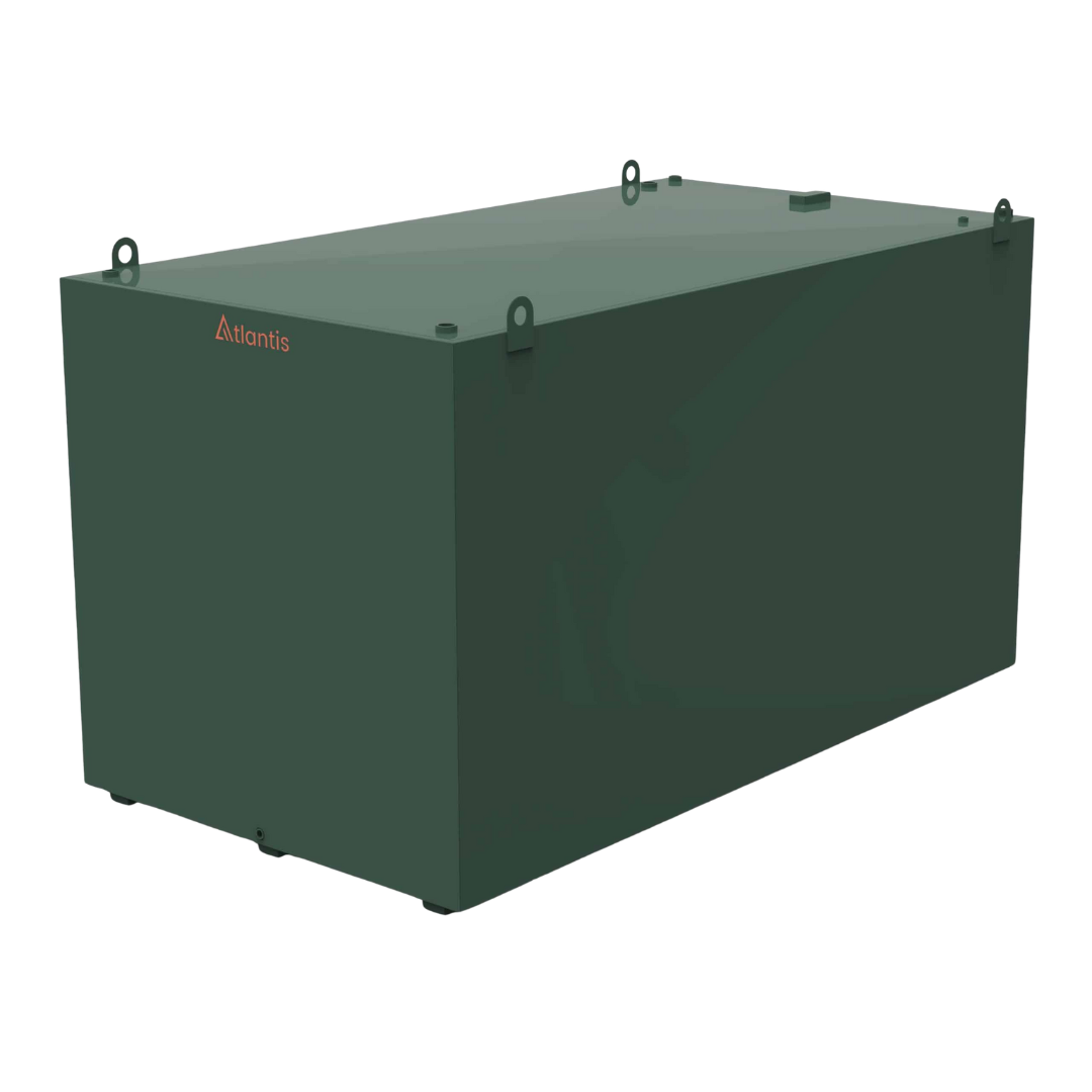 10,000 Litre Steel Bunded Oil Tank - Atlantis | Kerosene Oil Storage ...